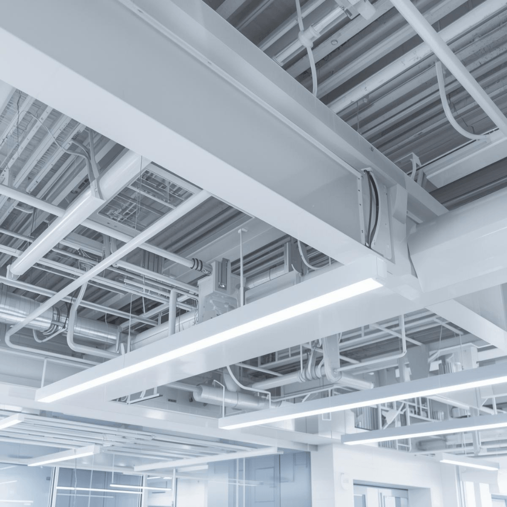 Intumescent Fireproofing Hospital Steel: Clean, Aesthetic Fire ...